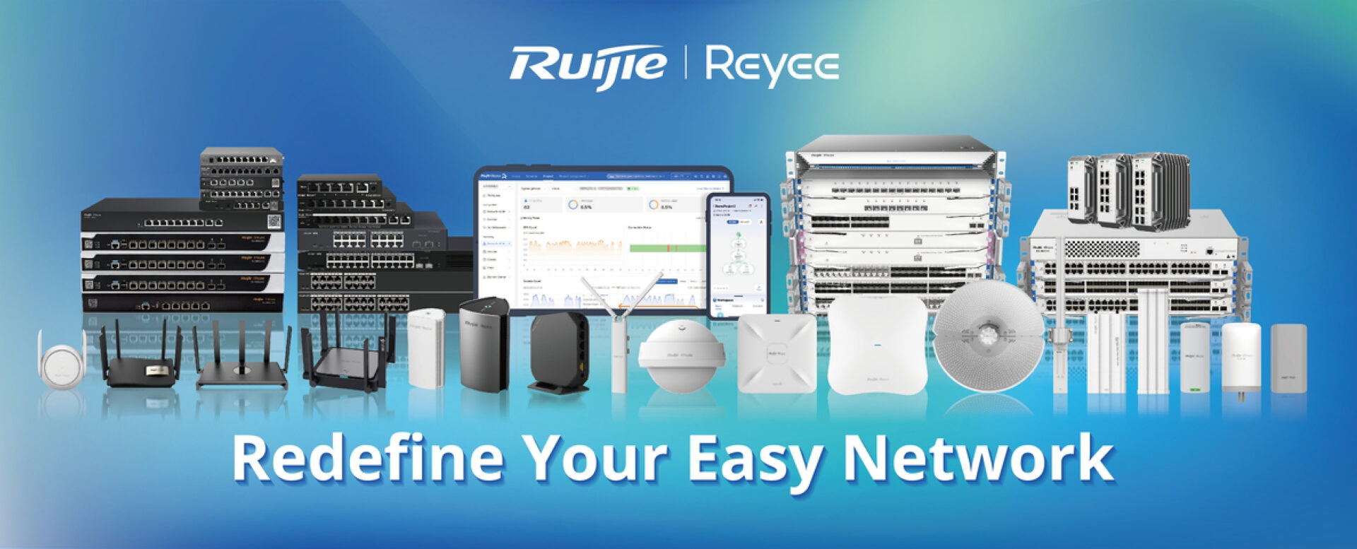 Nowoczesne rozwiązania sieciowe firmy RUIJIE / REYEE (CLOUD, CCTV, WiFi ...